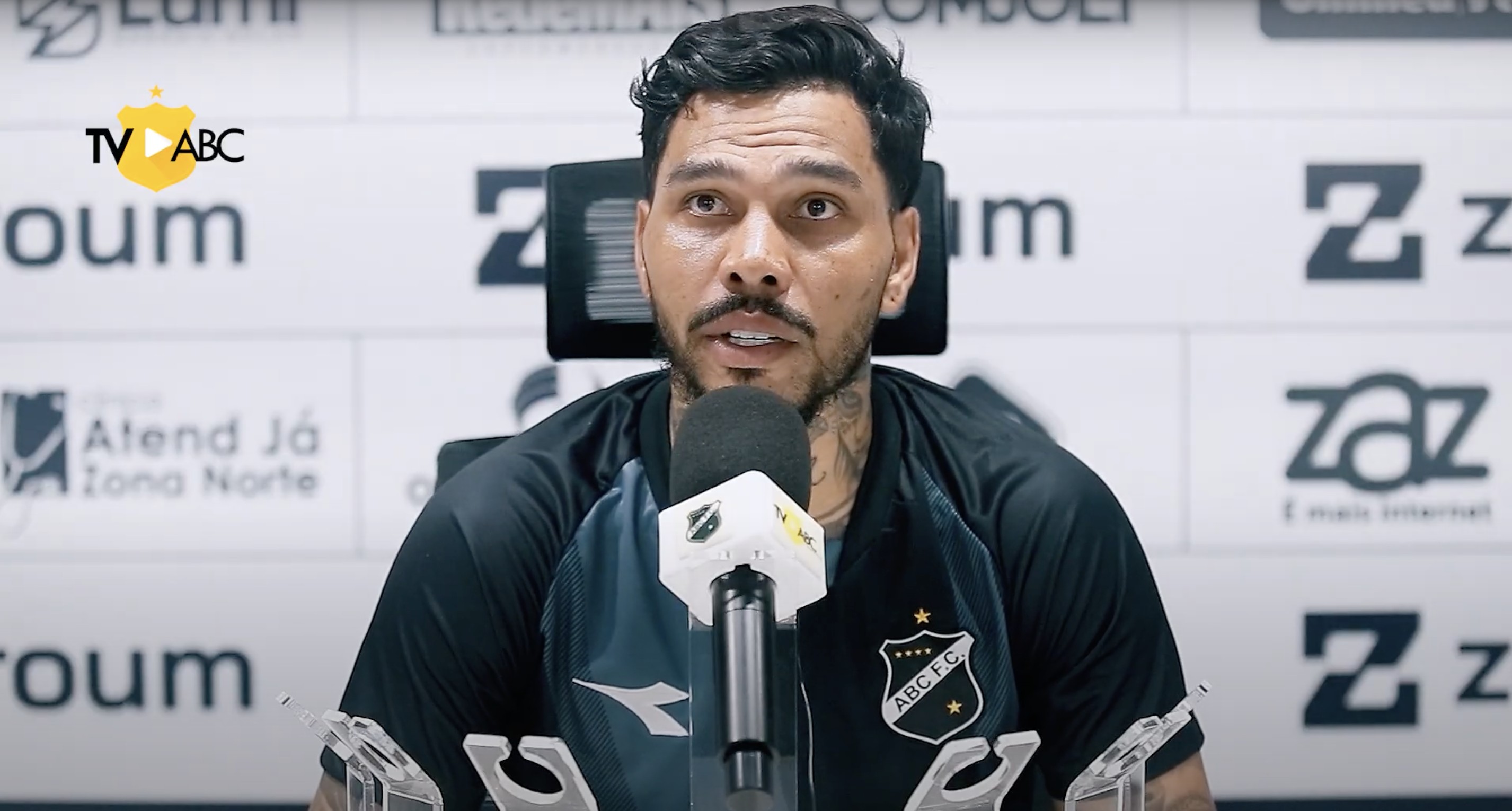Meia diz que é motivo de honra manter ABC na Série C | Ge