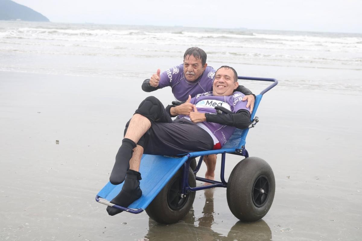 Ondas de Santos reforçam vínculo de pai e filho e renascem vida ...