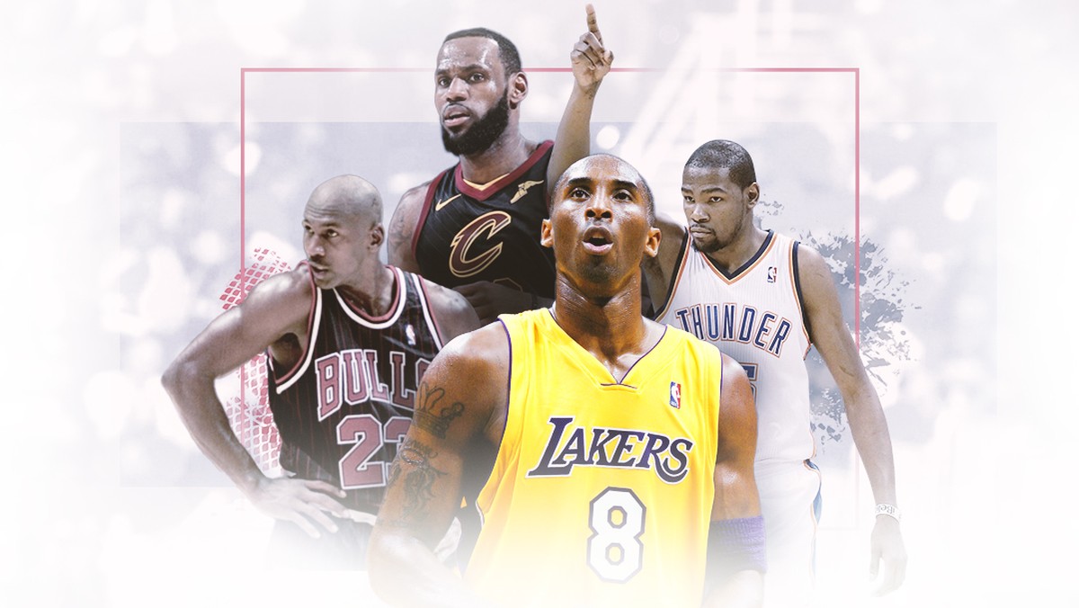 Jordan, LeBron, Kobe e Durant: veja a genialidade desses craques em ...