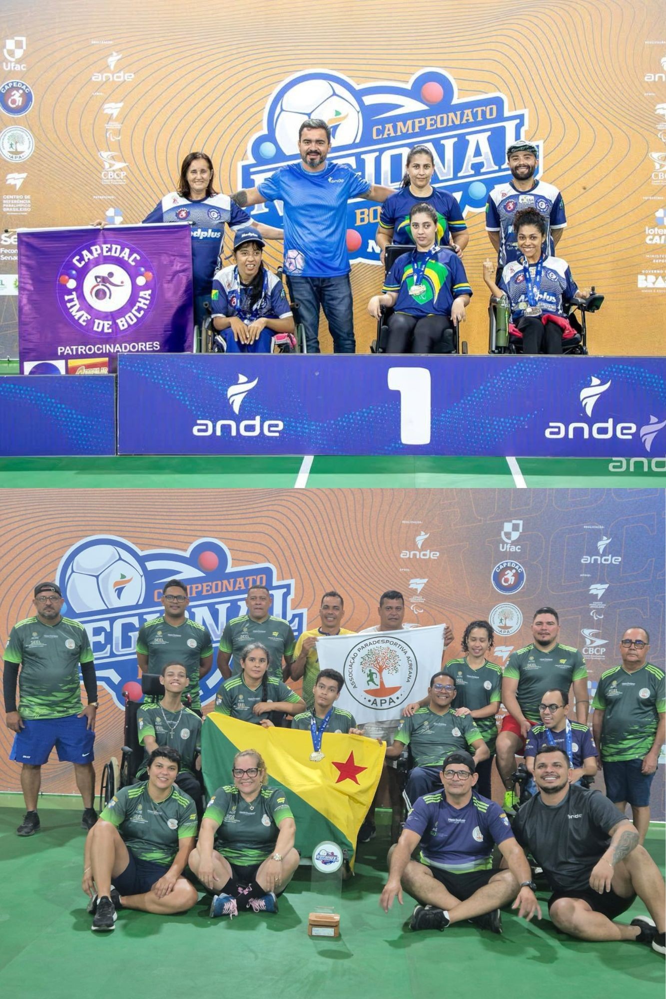 Acre é 2º no Regional Norte de Bocha Paralímpica e conquista cinco ...