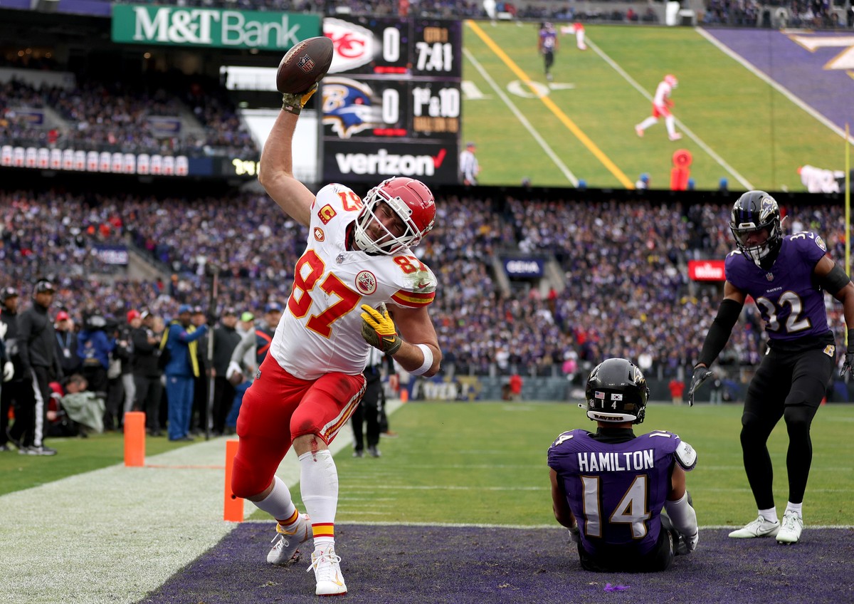 NFL: Chiefs param Jackson, vencem Ravens e voltam ao Super Bowl | nfl | ge