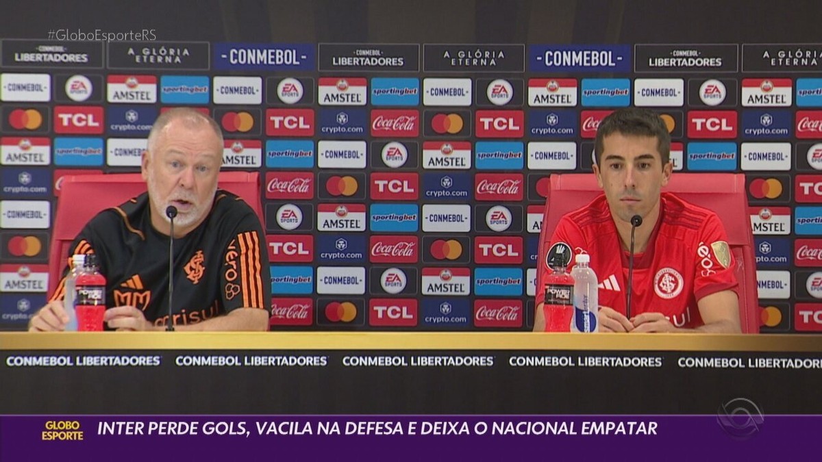 Renê reconhece incômodo com repetição de falhas do Inter: "Pode custar ...