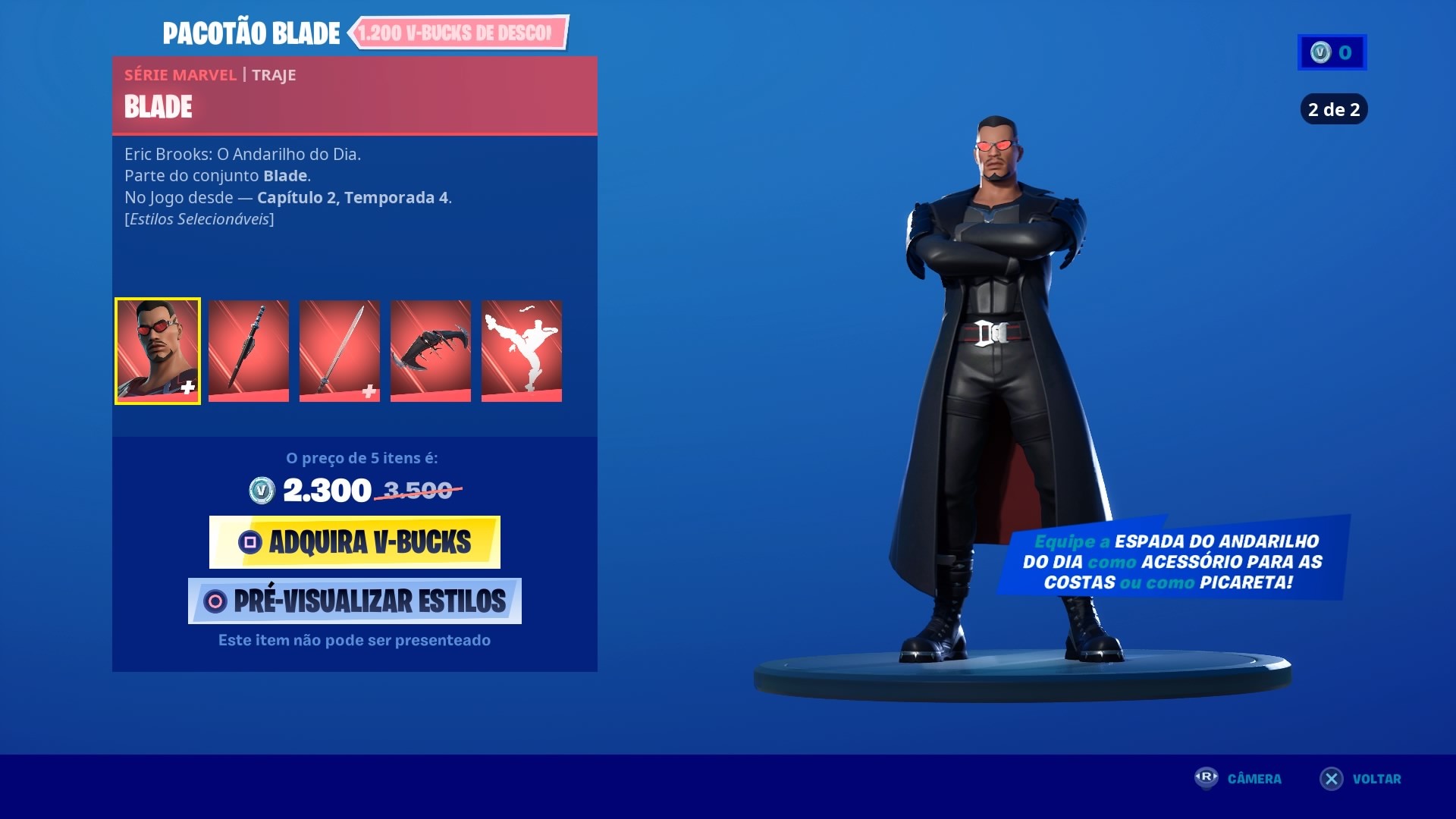 Fortnite: Blade é novo personagem da Marvel a chegar ao jogo | Ge