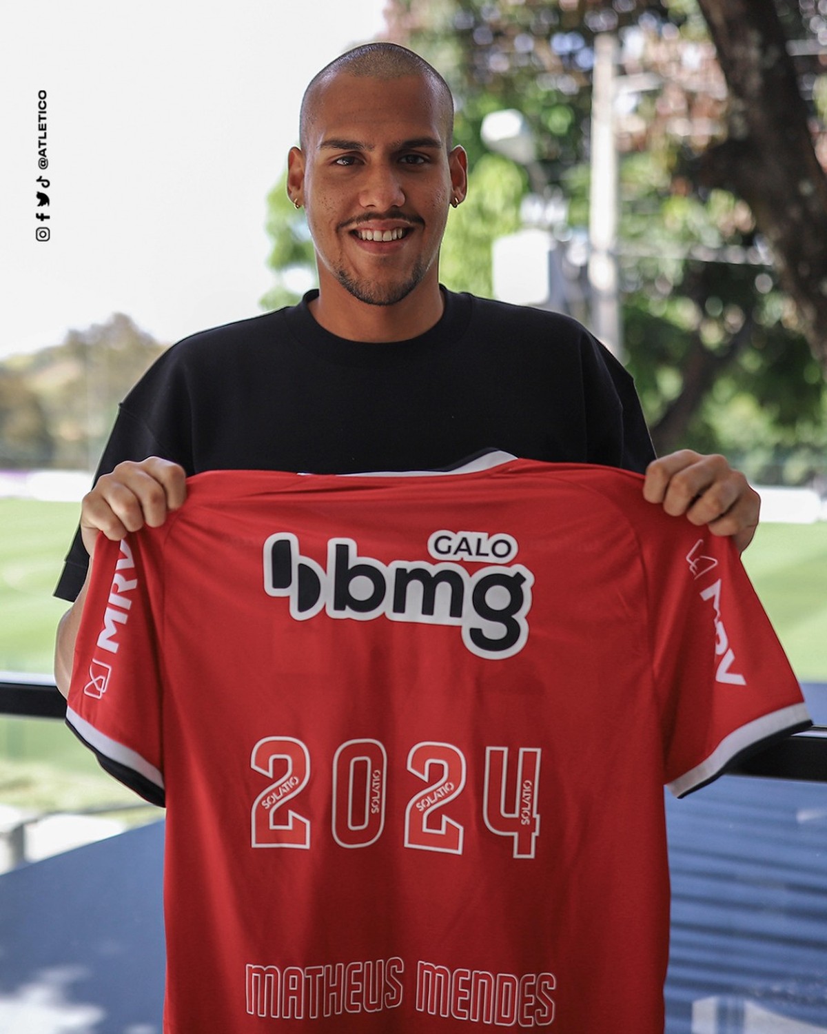 Atlético-MG anuncia renovação com goleiro Matheus Mendes até dezembro ...