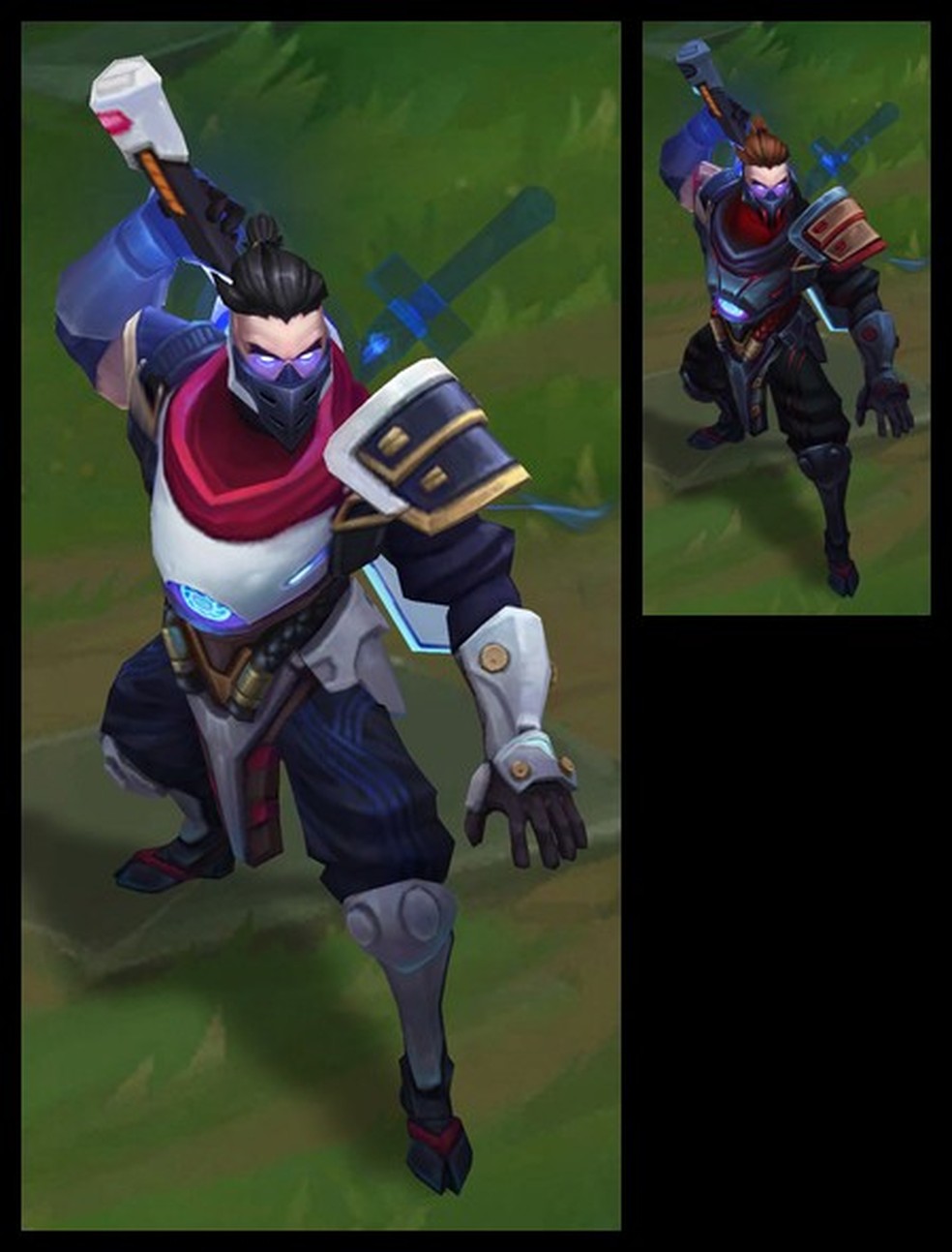 Novas Skins Pulsefire Riven Shen E Twisted Fate League