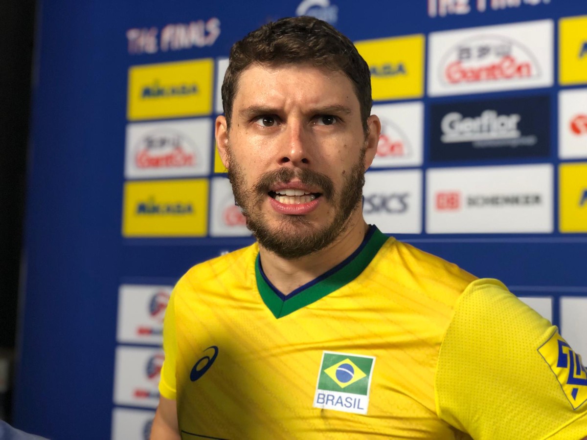 Bruninho comemora vitória difícil sobre o Irã na Liga das Nações: "Foi ...