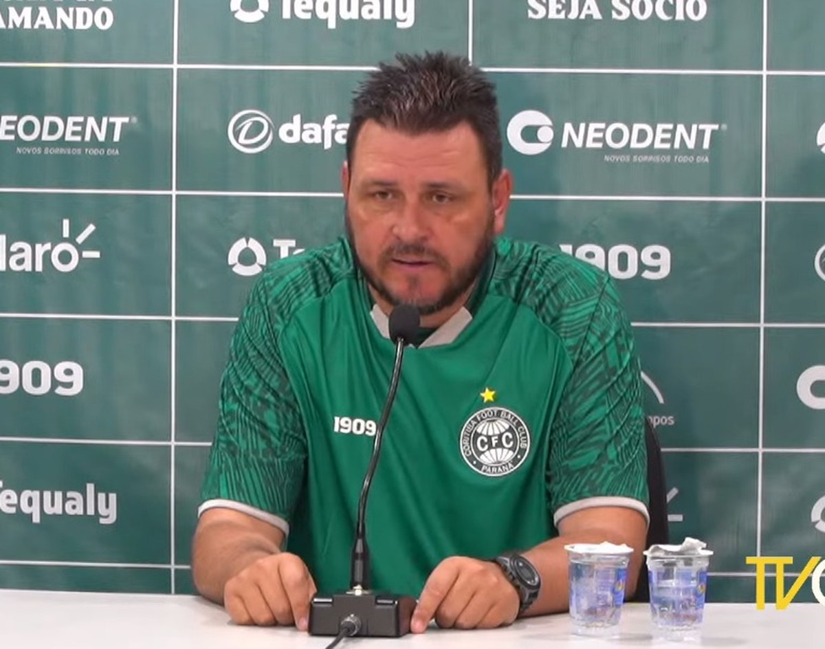 Kosloski valoriza nova postura do Coritiba e avalia ponto conquistado ...