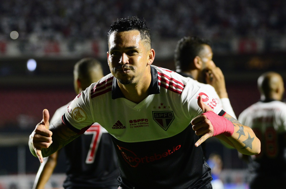 Luciano, do São Paulo, busca temporada com mais gols na carreira; veja ...