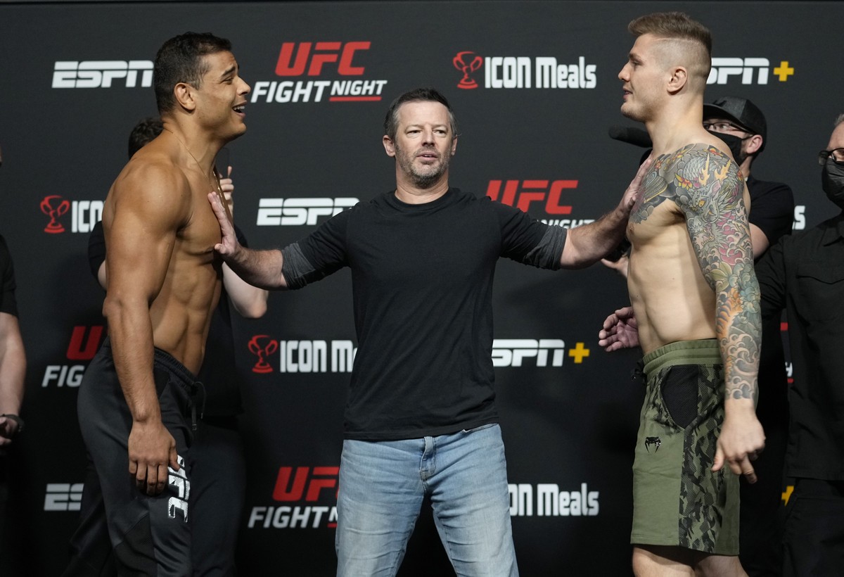 UFC Borrachinha X Vettori Globoesporte Combate Ge