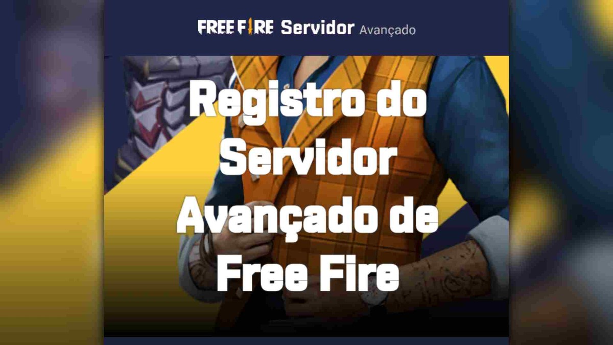 Free Fire: como entrar no servidor avançado do battle royale mobile | e ...