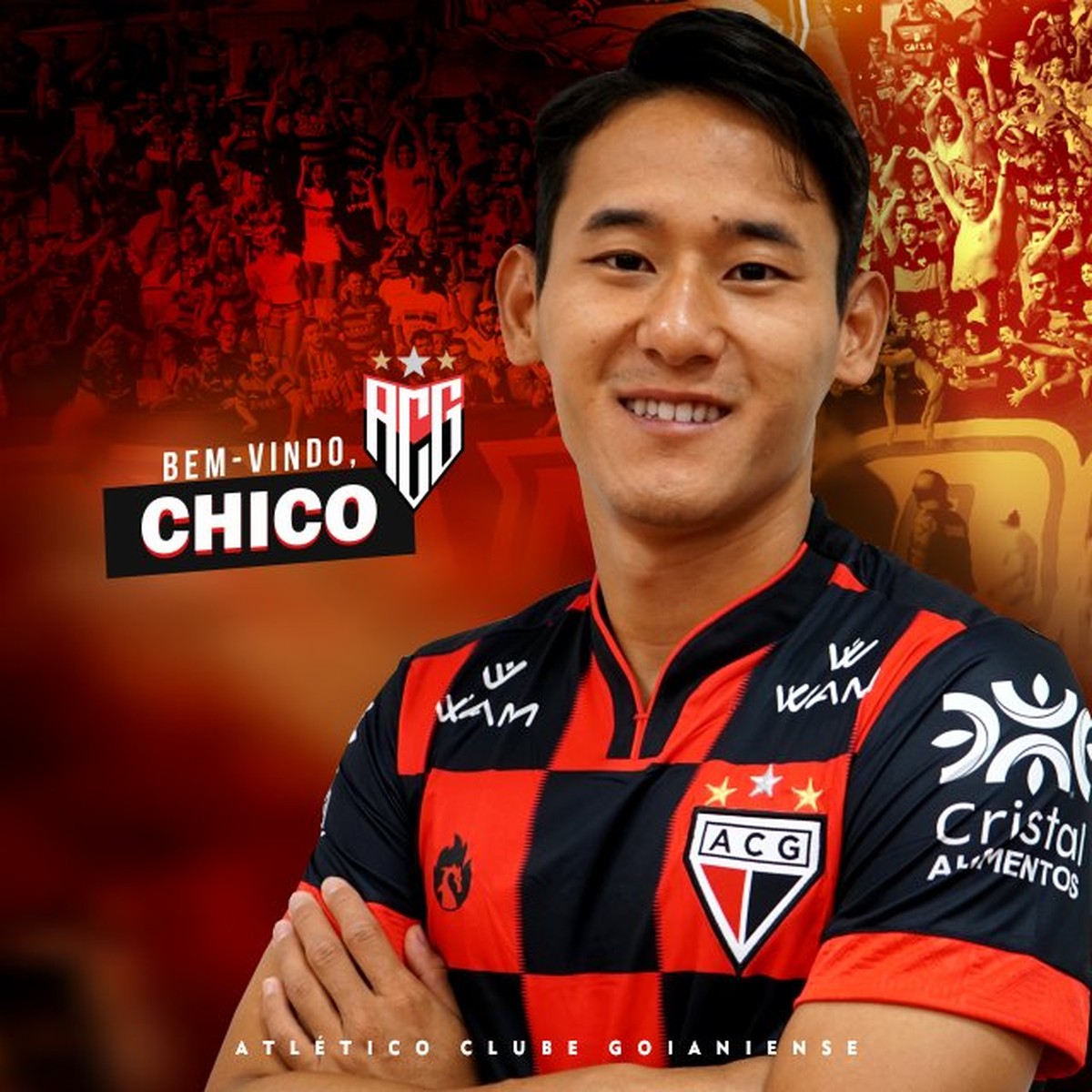 Atlético-GO contrata meia Chico Kim, filho de coreanos e que estava no ...