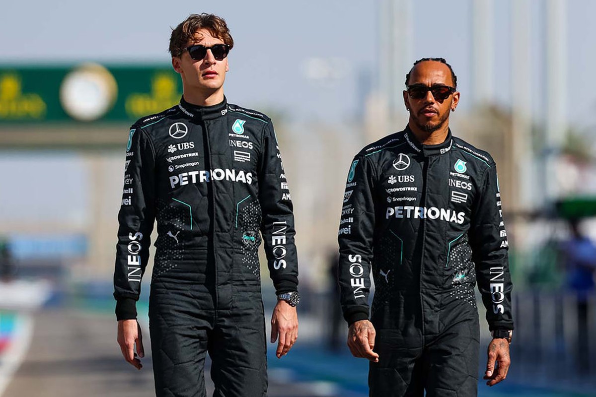 F1: Hamilton explica diferença para Russell em classificação no Bahrein ...