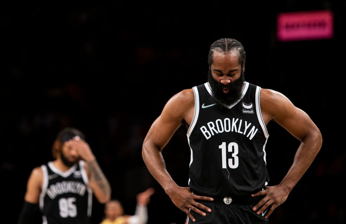 Harden estaria pressionando Brooklyn Nets por saída, em má fase do time ...