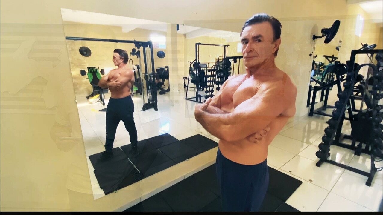 Vovô Maromba, de 60 anos, viraliza nas redes sociais e chama atenção ...