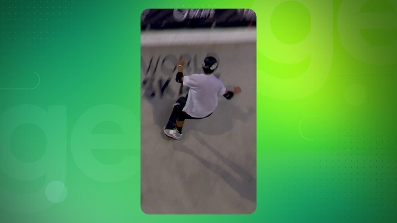 Luigi Cini é vice-campeão do Mundial de skate park 2023 | Ge
