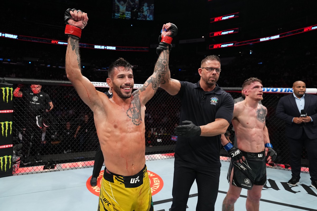 UFC: Matheus Nicolau é único brasileiro vencedor em Columbus | combate | ge