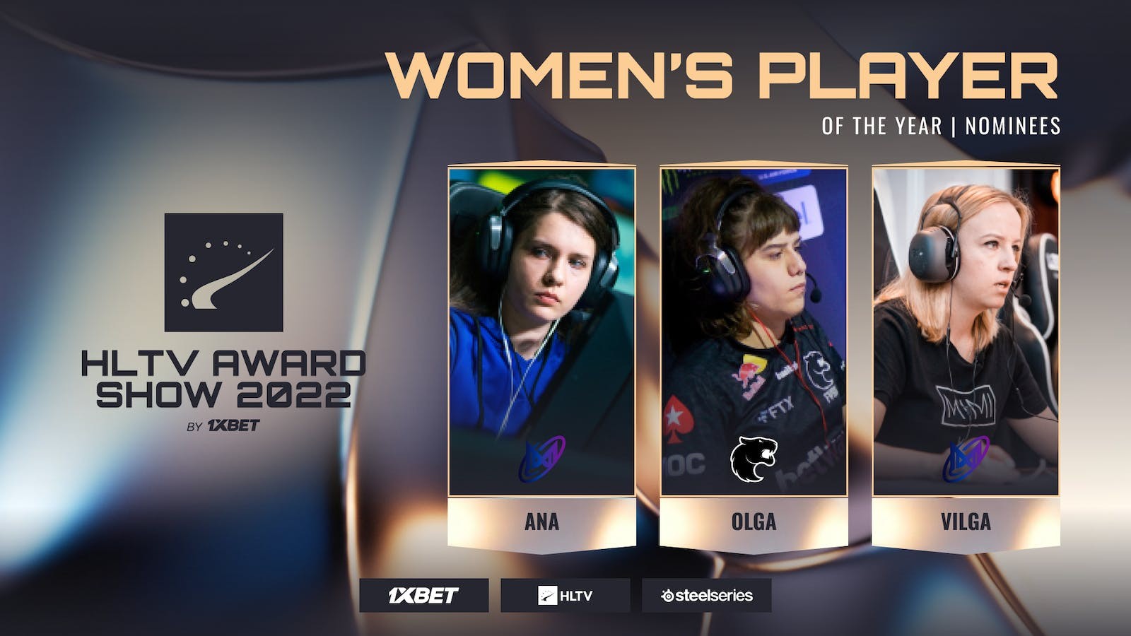 CS:GO: Olga e Fúria Feminina são finalistas na HLTV Awards Show | Ge