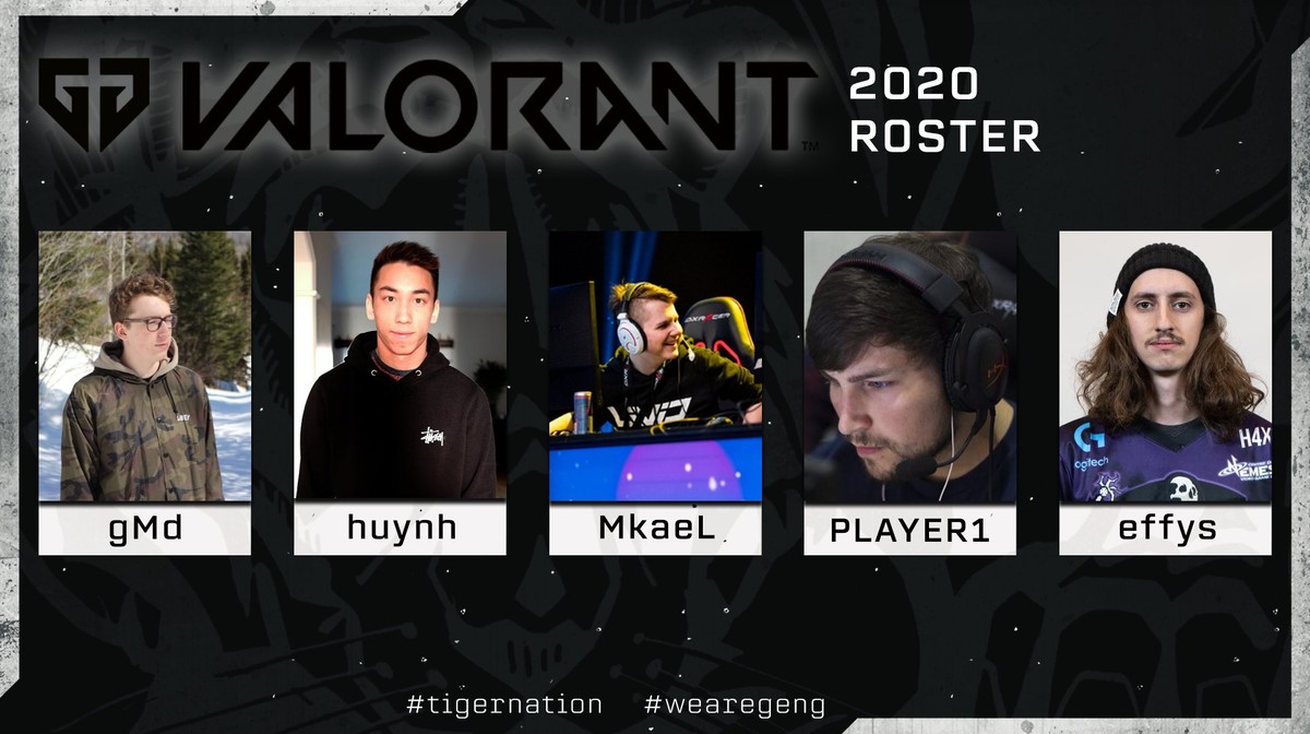 Valorant: Gen.G anuncia elenco canadense que atuava no CS:GO | valorant ...