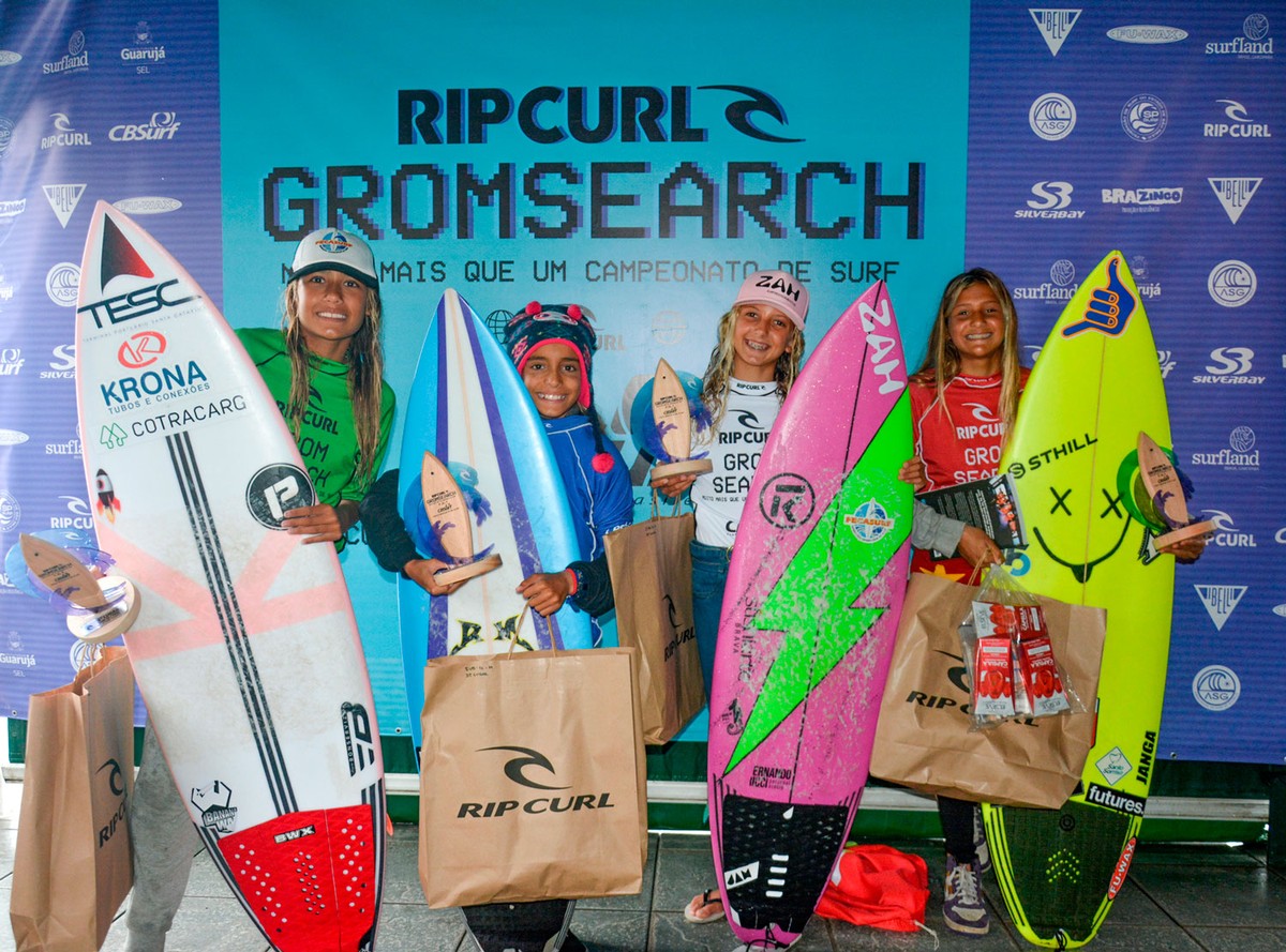 Surfistas de Praia Grande vencem na segunda etapa do Brasileiro de Base ...