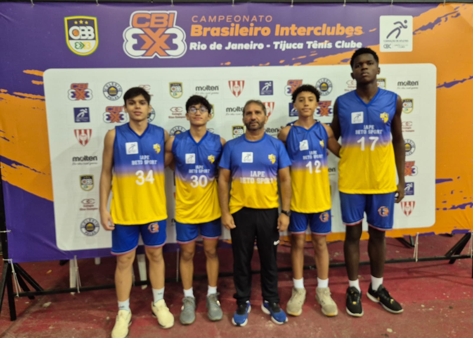 Iape Basquete vence torneio nacional no basquete 3x3 no Rio de Janeiro