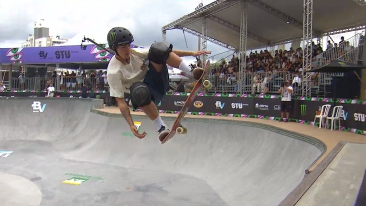 Kalani Konig é o campeão de skate park no STU Criciúma | skate | ge