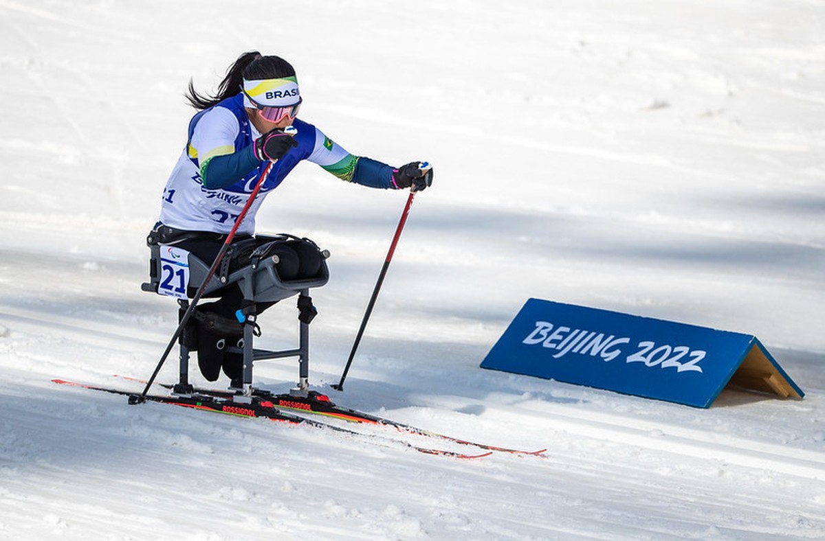 Aline Rocha é campeã no Mundial Paralímpico de esqui cross-country ...