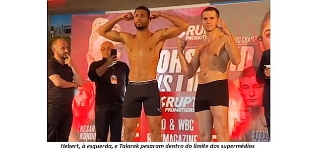 Tudo pronto para Hebert vs Talarek e Thorslund vs Luna Avila