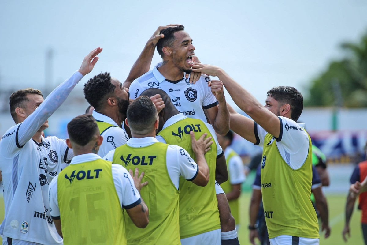 Pedro Vitor celebra primeiro gol com a camisa do Remo: "Entrei e fiz ...