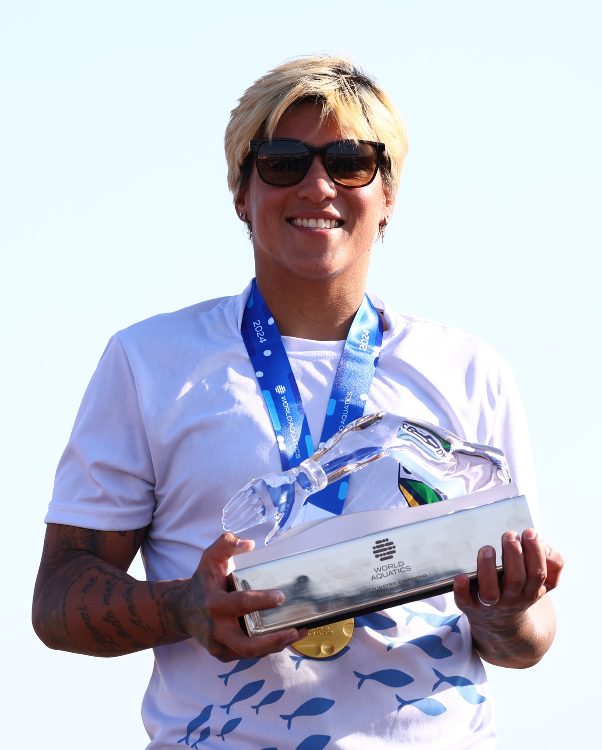 Ana Marcela é heptacampeã do Circuito Mundial de águas abertas ...