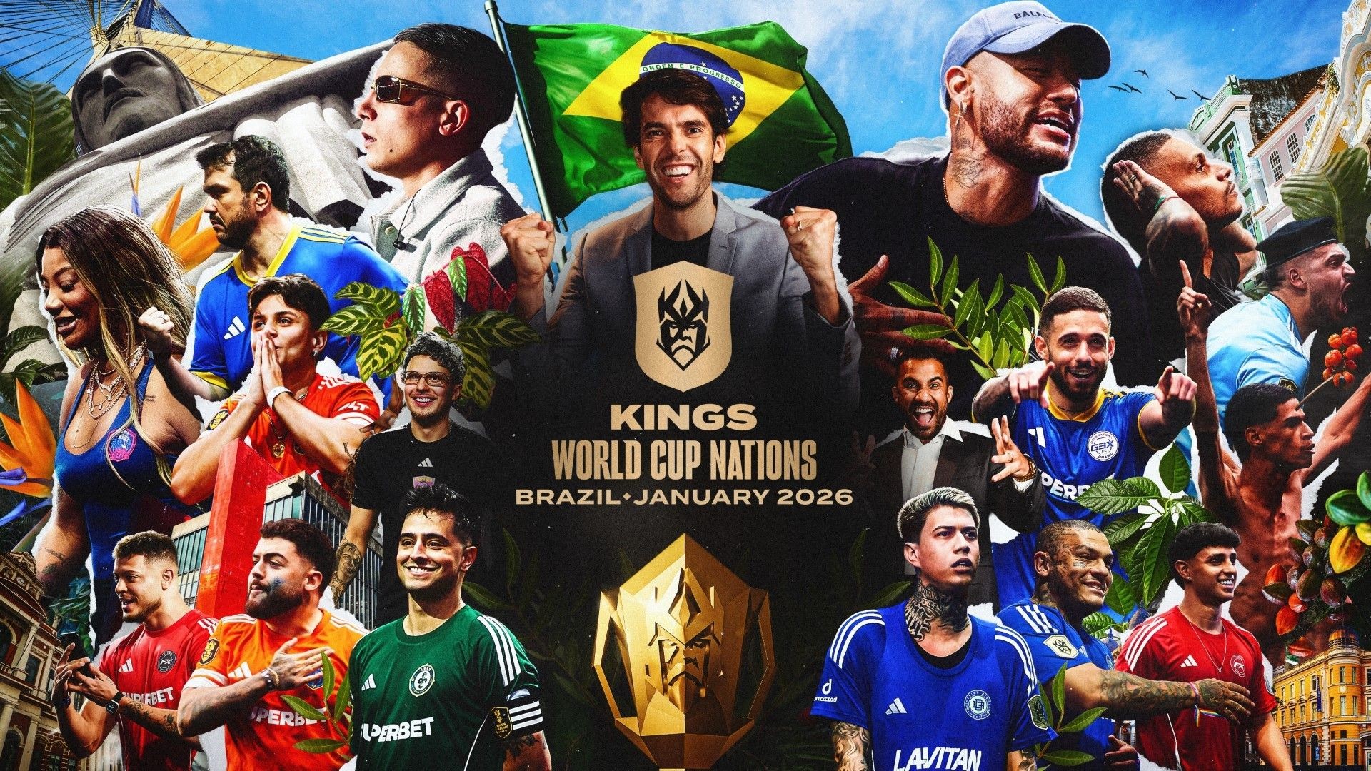 Kings League anuncia Brasil como sede da Copa do Mundo de 2026 | Ge
