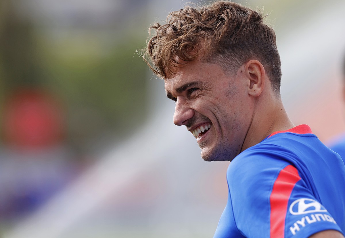 Griezmann deve reestrear pelo Atlético de Madrid como titular ao lado ...