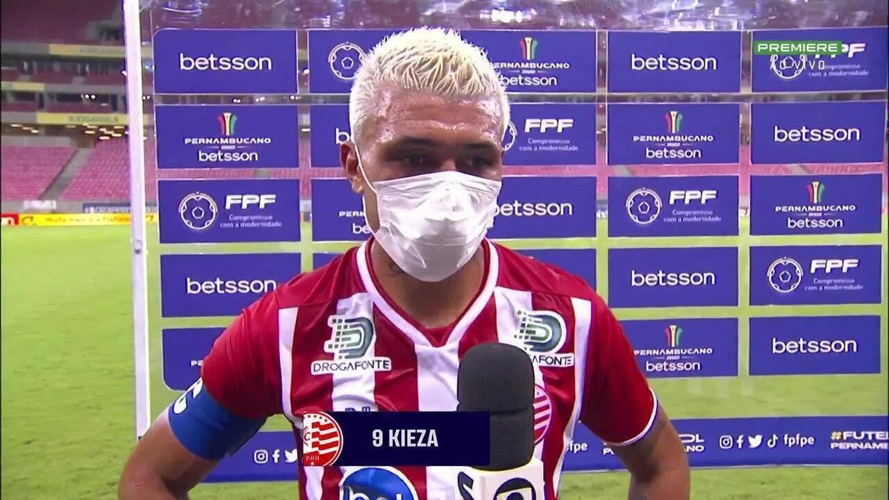Kieza treina com bola e pode retornar ao Náutico na semifinal de sábado ...