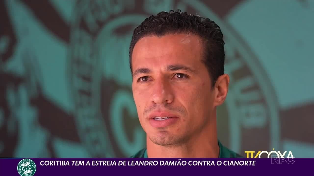 Próximo da estreia pelo Coritiba, Leandro Damião destaca objetivo: "Dar ...
