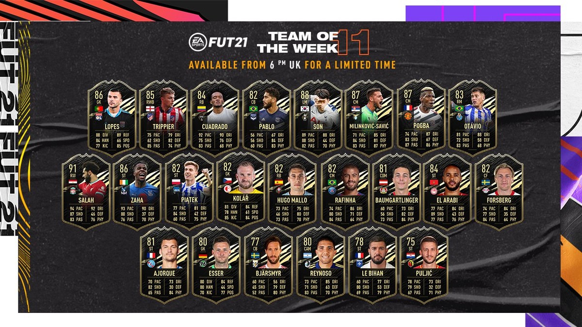 FIFA 21: TOTW 11 chega com destaque de quarteto da Premier League ...