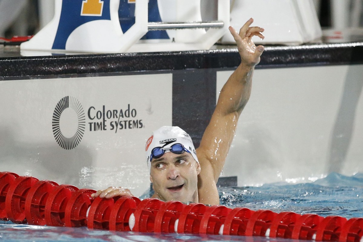 Nicholas Santos, aos 42, vai à final do Mundial de natação | natação | ge