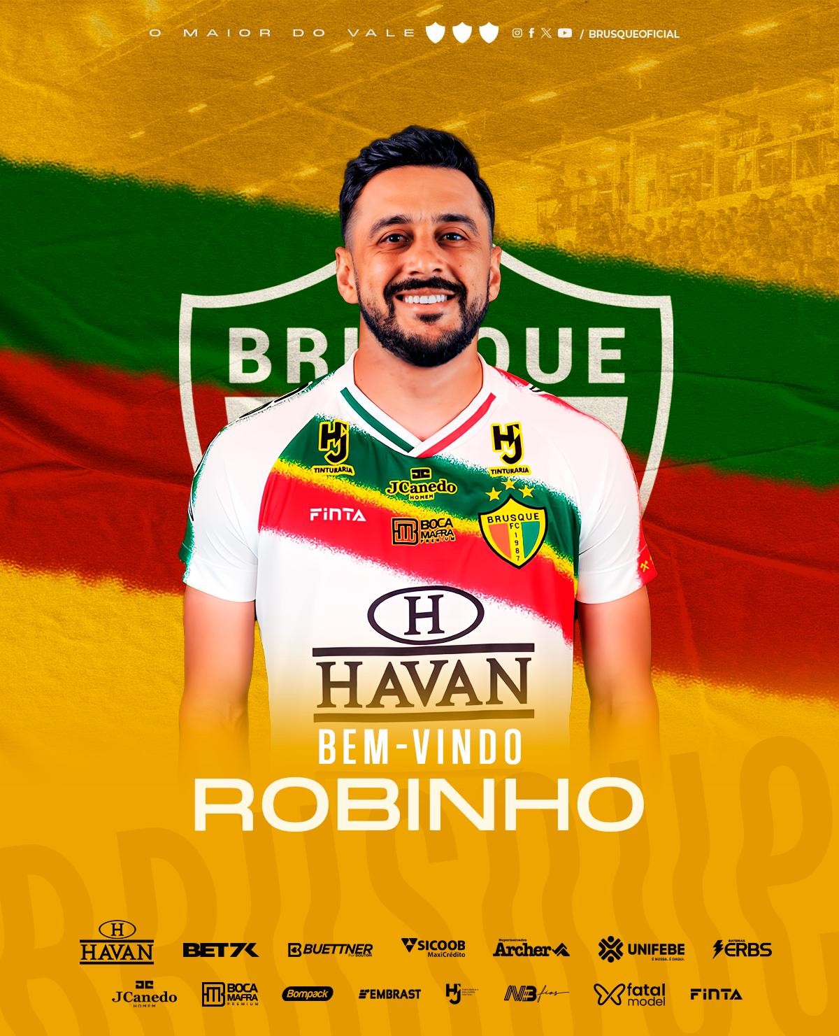 Brusque contrata Robinho como primeiro reforço para 2025 | brusque | ge