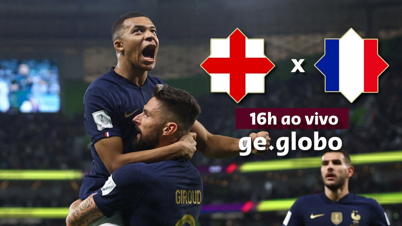 Inglaterra x França: onde assistir, horário do jogo e escalações | Ge