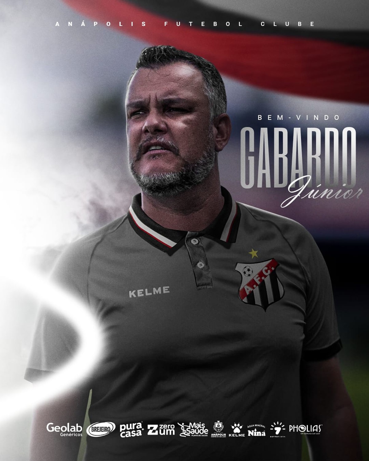 Anápolis contrata o técnico Gabardo Júnior | anápolis | ge