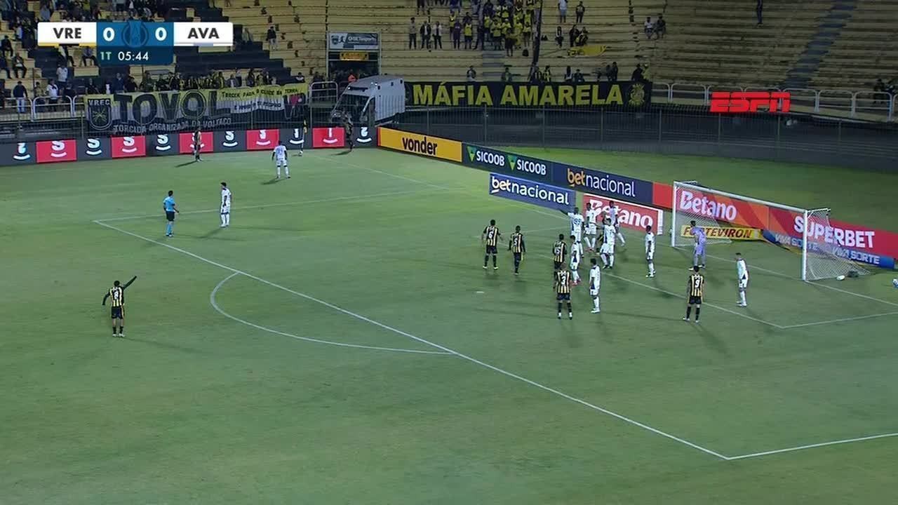 Avaí sai na frente, mas cede empate ao Volta Redonda na Série B | Ge