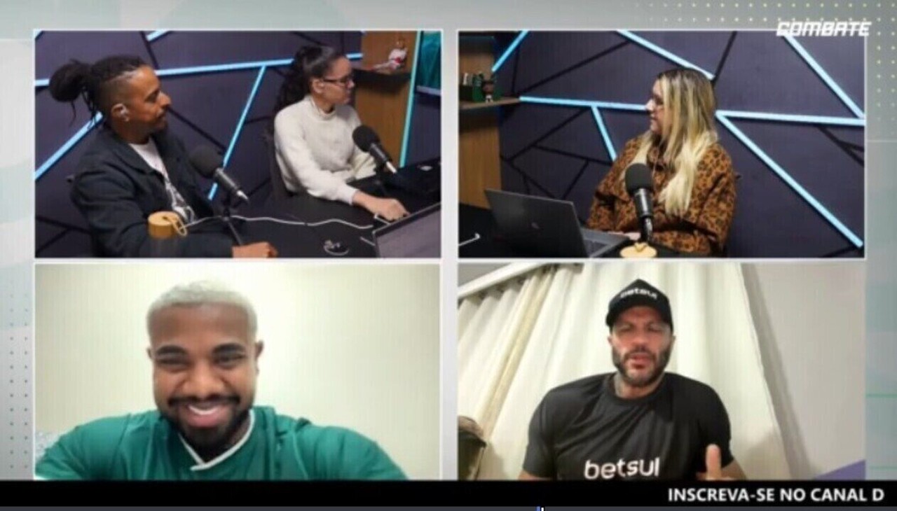 Bambam compara seu soco ao de Francis Ngannou e avisa: "Tocou, caiu” | Ge