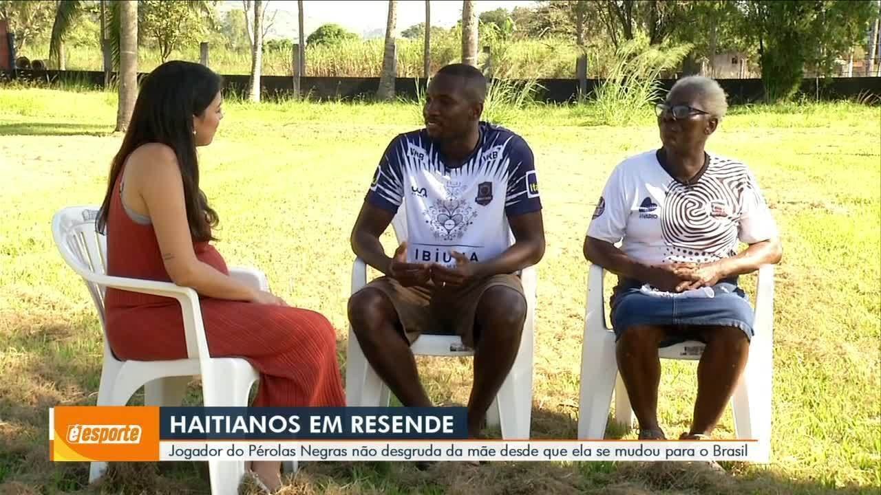 Atacante haitiano deixa a Europa e acerta com o Pérolas Negras no RJ | Ge