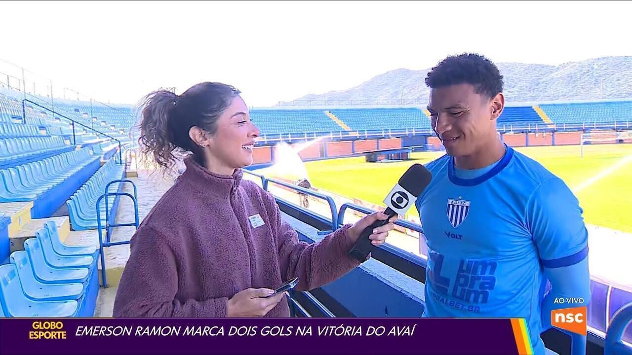 Emerson Ramon celebra momento artilheiro no Avaí e meta no ano: "grupo ...