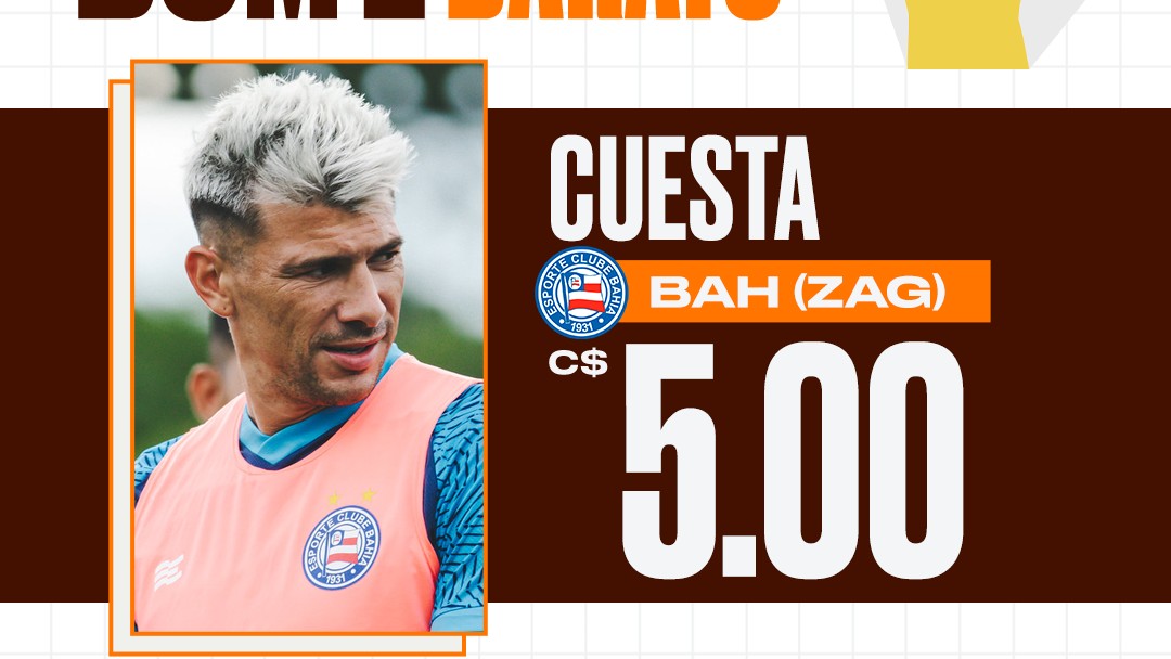 Cartola - Escale seu time!