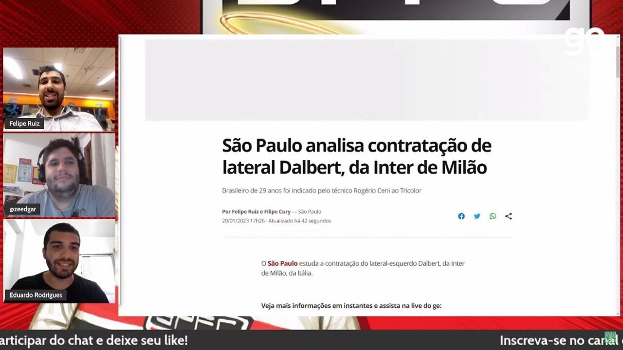 Quem é Dalbert? Veja como joga e o histórico do alvo do São Paulo para ...