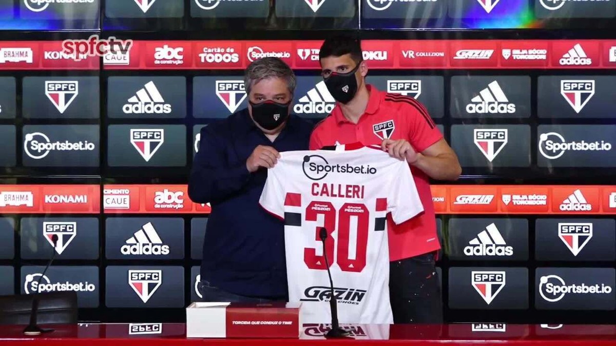 Calleri agradece à torcida e festeja retorno ao São Paulo: "Nunca ...