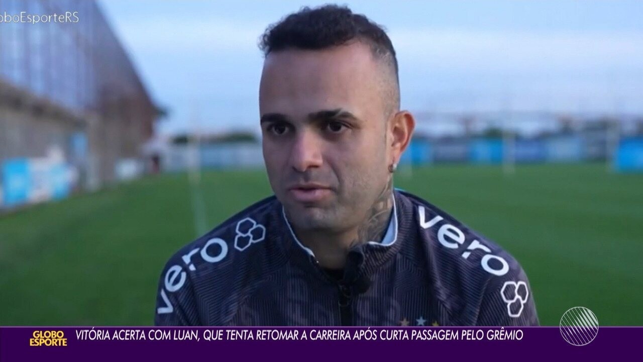 Luan tem nome publicado no BID e já pode estrear pelo Vitória | vitória ...