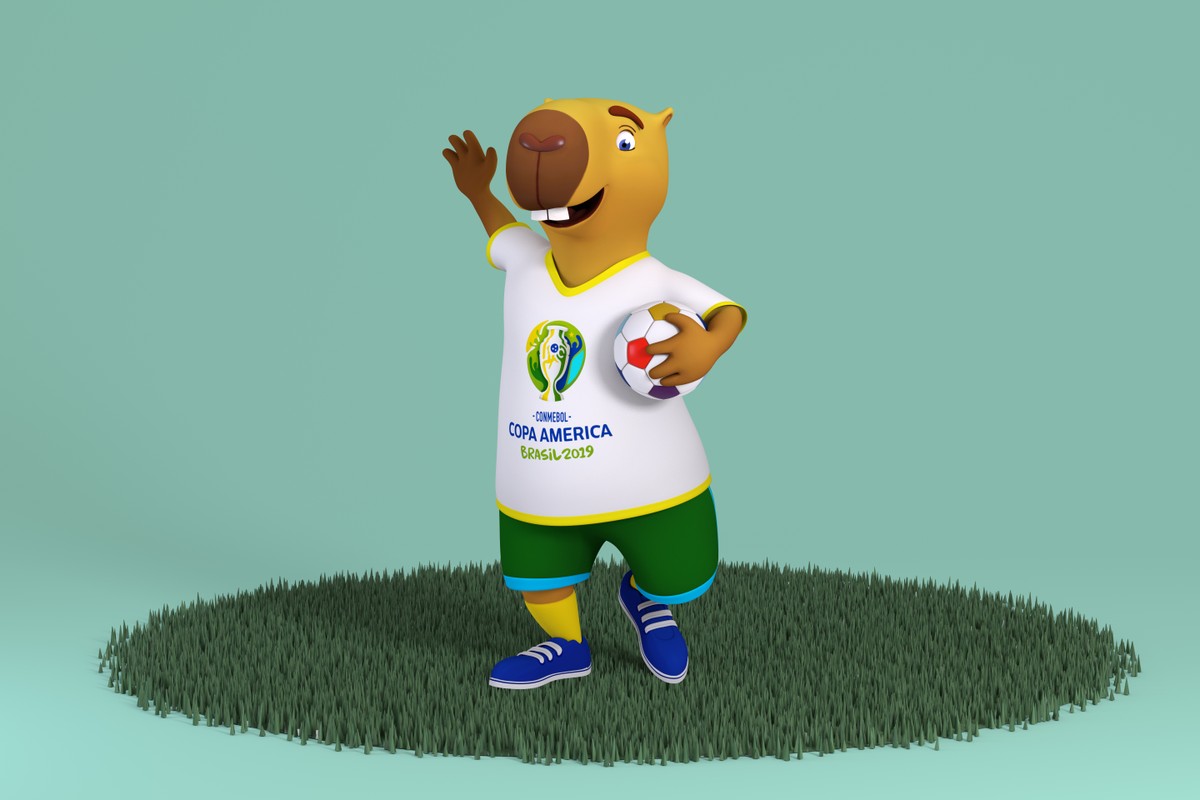 Zizito é escolhido o nome do mascote da Copa América de 2019, no Brasil ...