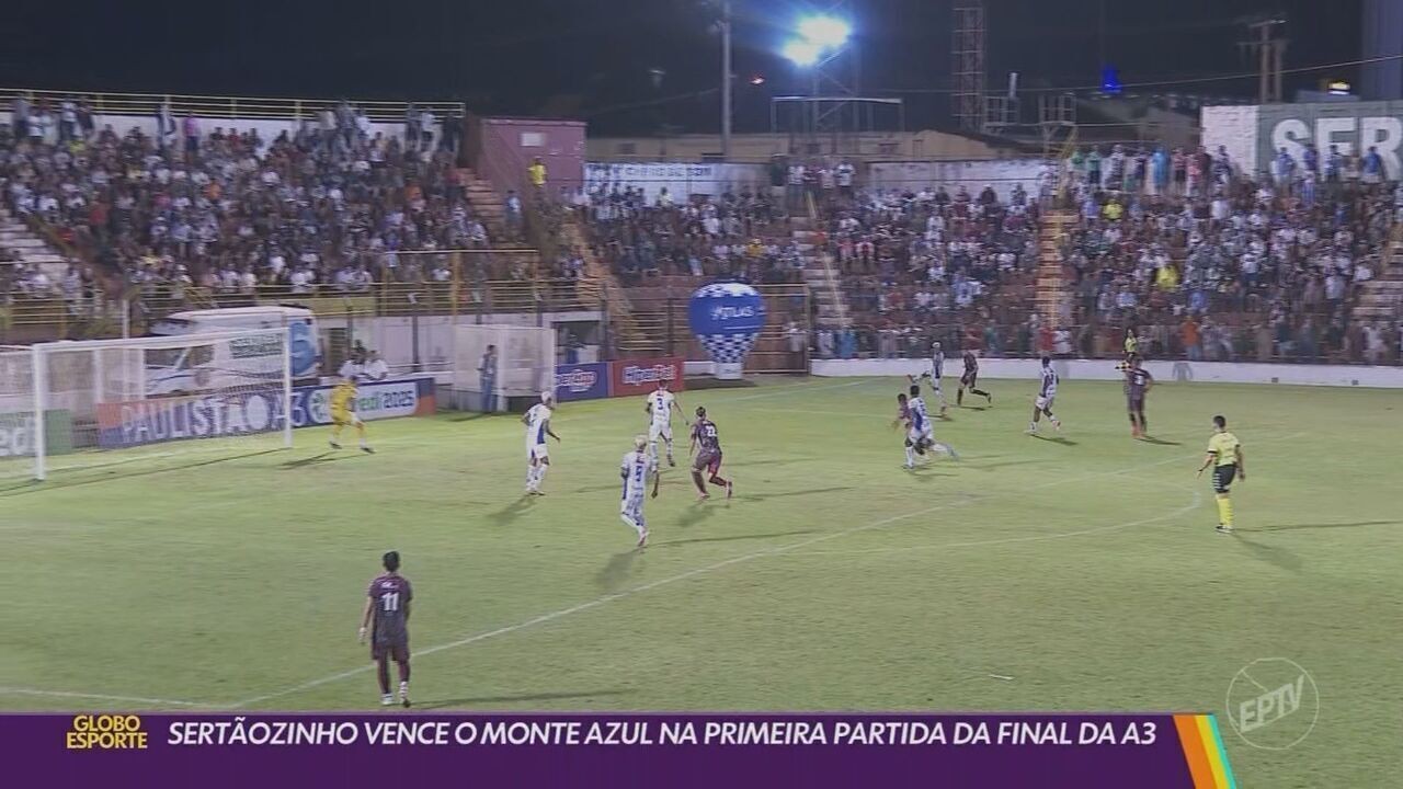 Monte Azul x Sertãozinho: onde assistir ao vivo | Ge