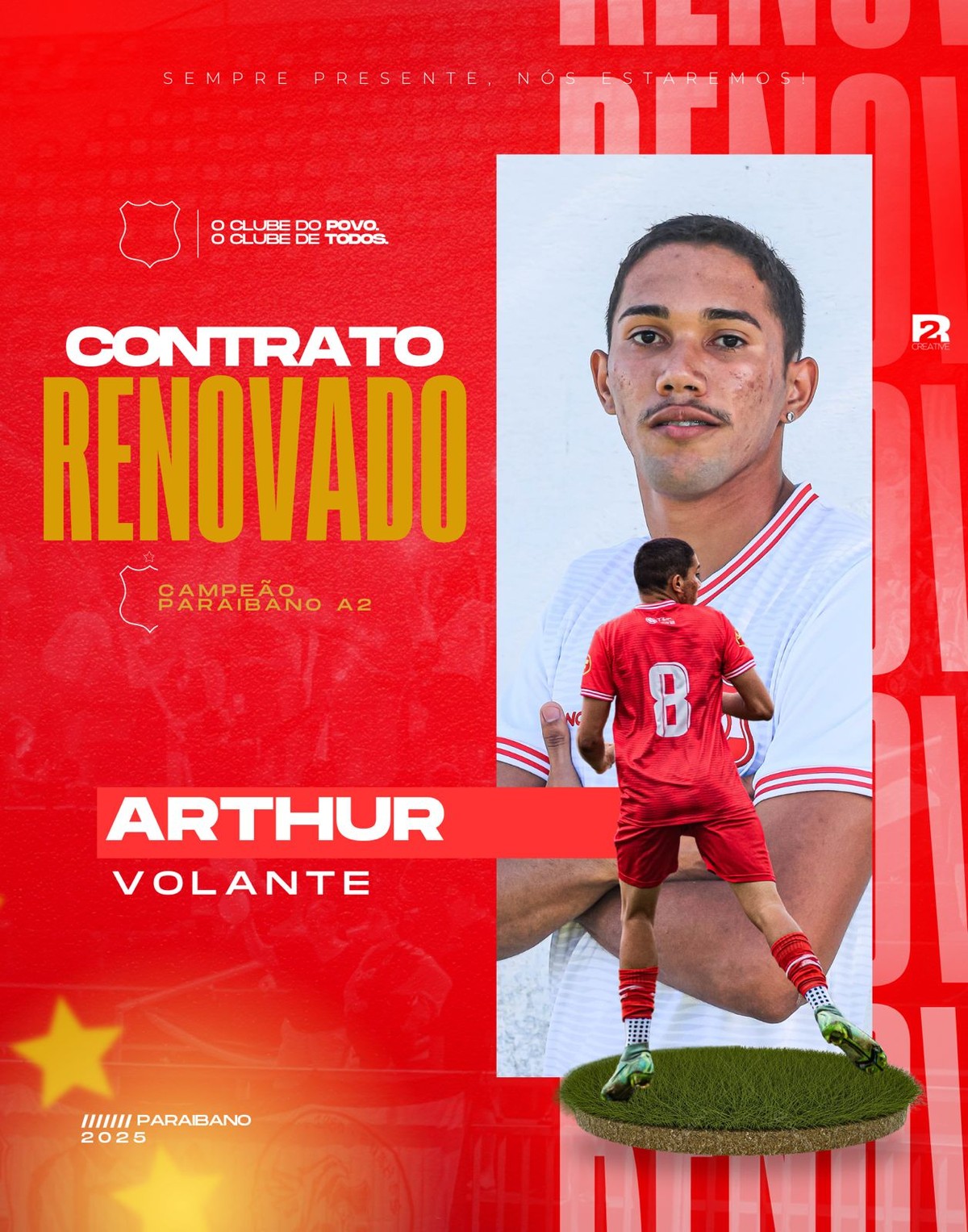 Auto Esporte-PB renova contrato de Arthur Silva para o Paraibano 2025 ...