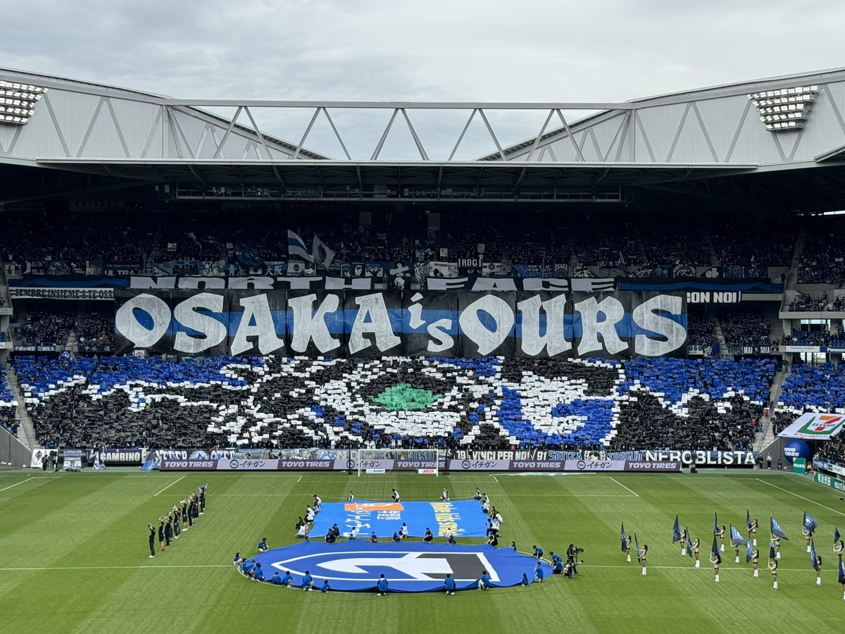 Osaka é azul e preta - Gamba volta a vencer o maior dérbi do Japão depois de 5 anos | Futebol no ...